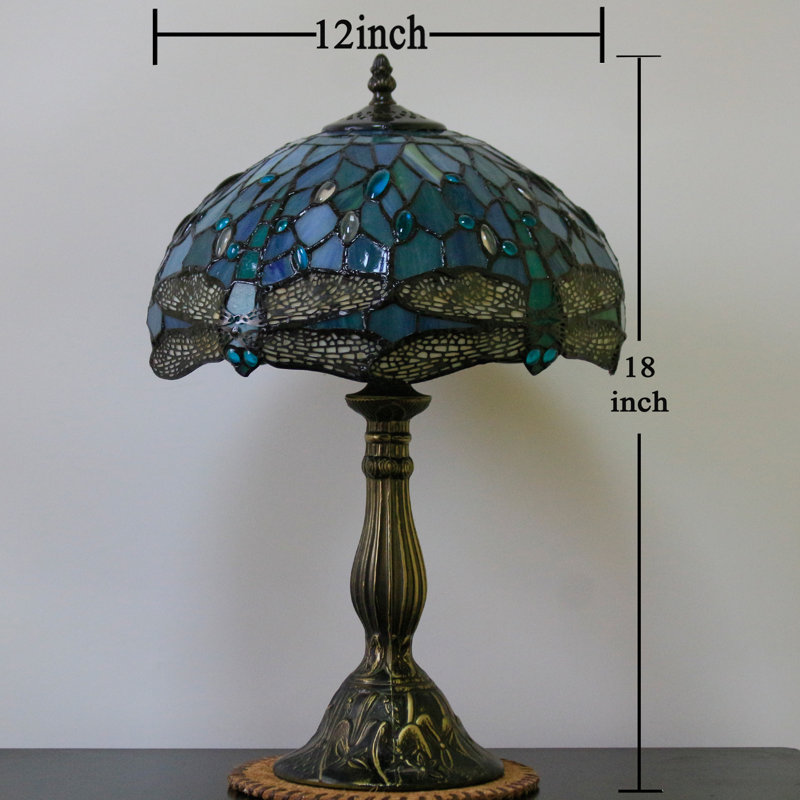 World Menagerie Ballico Tiffany Lamp Sea Blue Stained Glass Table Lamp ... World Menagerie Ballico Tiffany Lamp Sea Blue Stained Glass Table Lamp ...